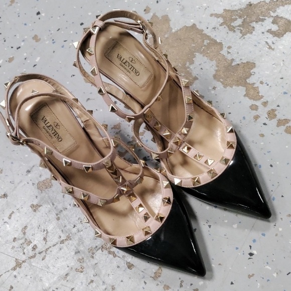 Valentino | Shoes | Valentino Rock Stud Heel Size 39 | Poshmark
